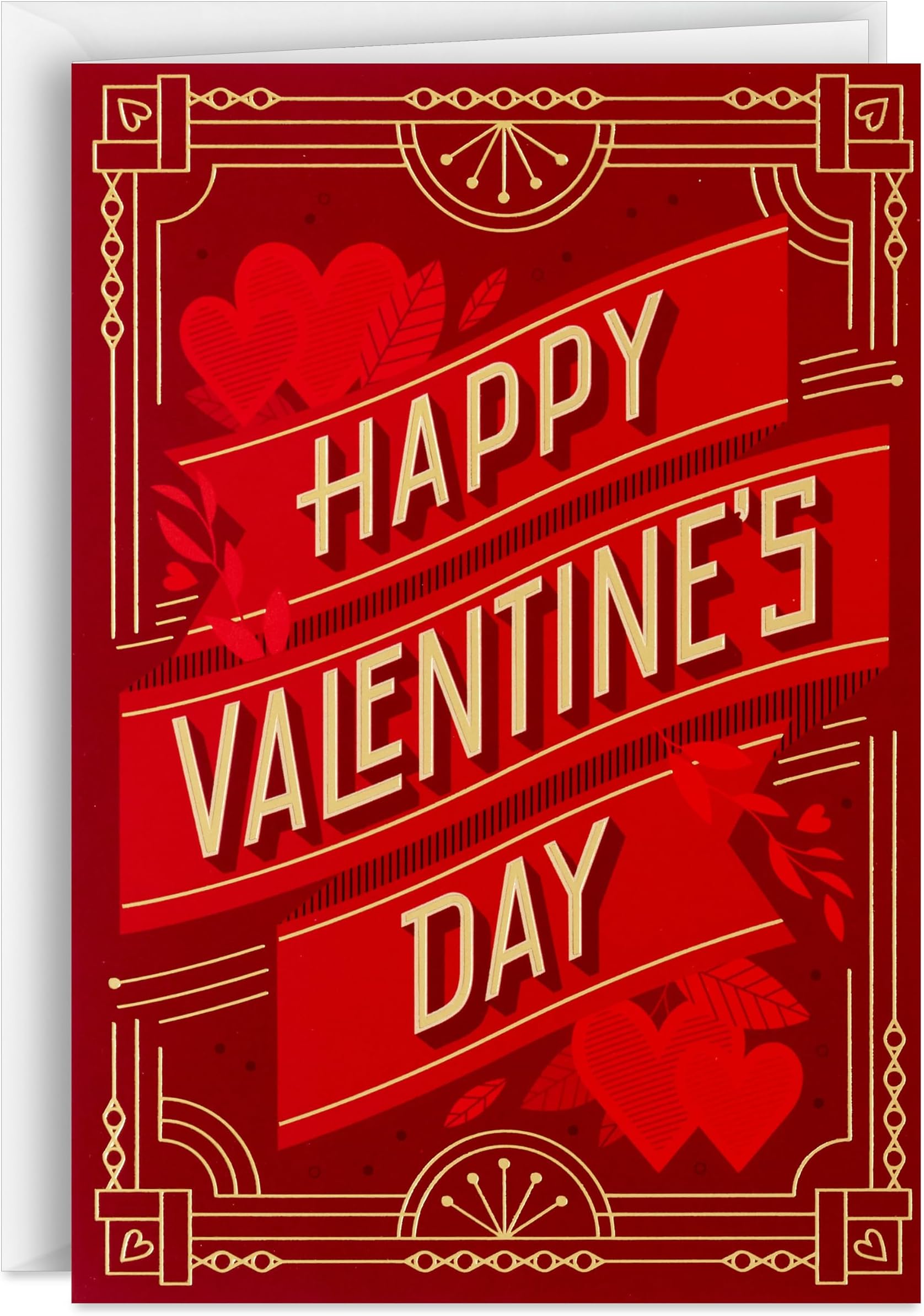 Amazon.com : The Best Card Company - 10 Boxed Valentine Note Cards with ...