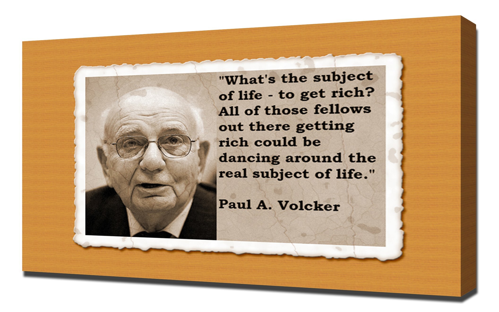 Paul Volcker Quotes Paul Volcker News | Photos | Quotes | Video | Wiki
