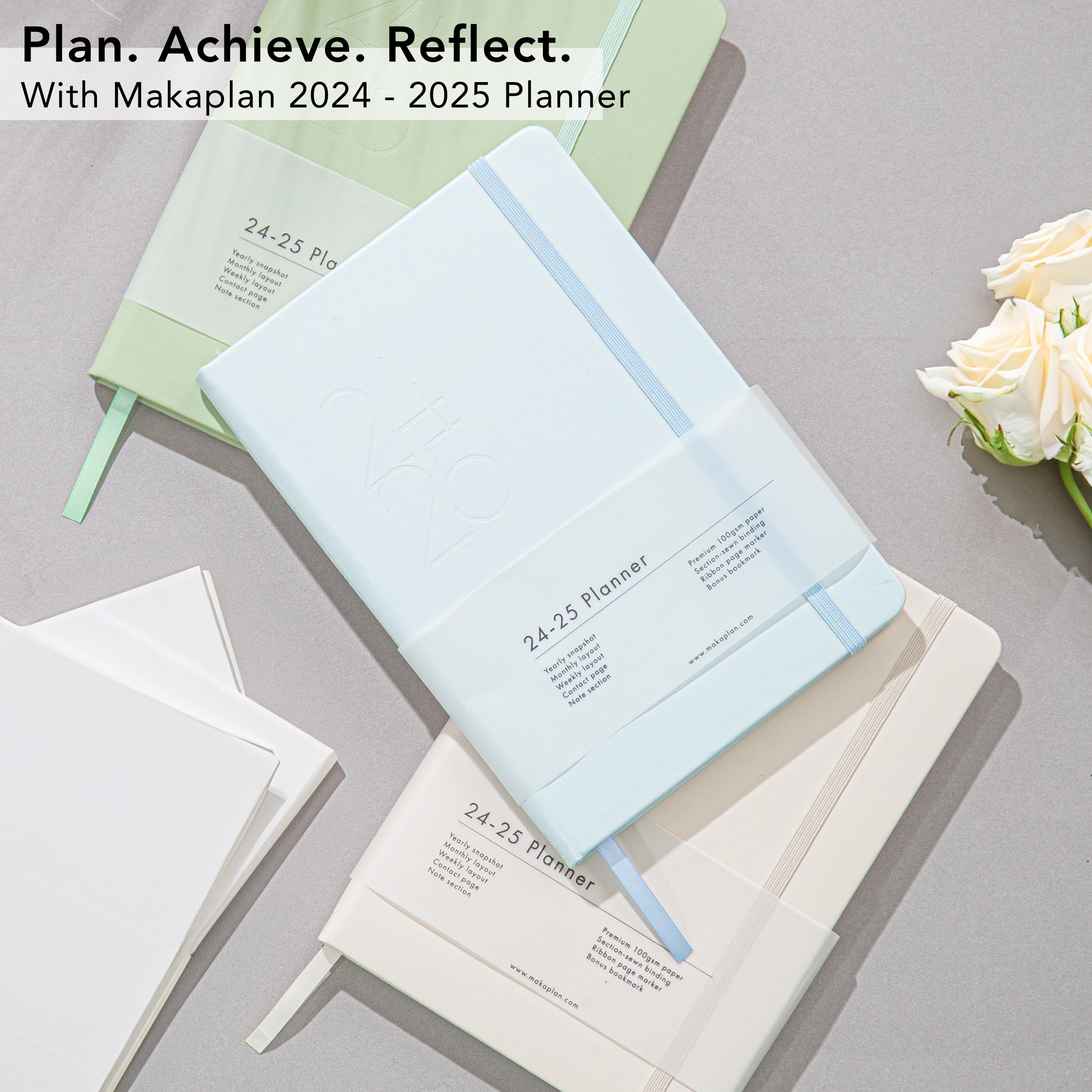 Snapklik.com : 2024 Planner (Blue) July 2024 - June 2025, 8.1" X 5.9 ...