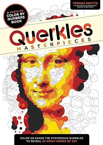 Querkles Masterpieces: A Puzzling Color-By-Number Book : Pavitte ...