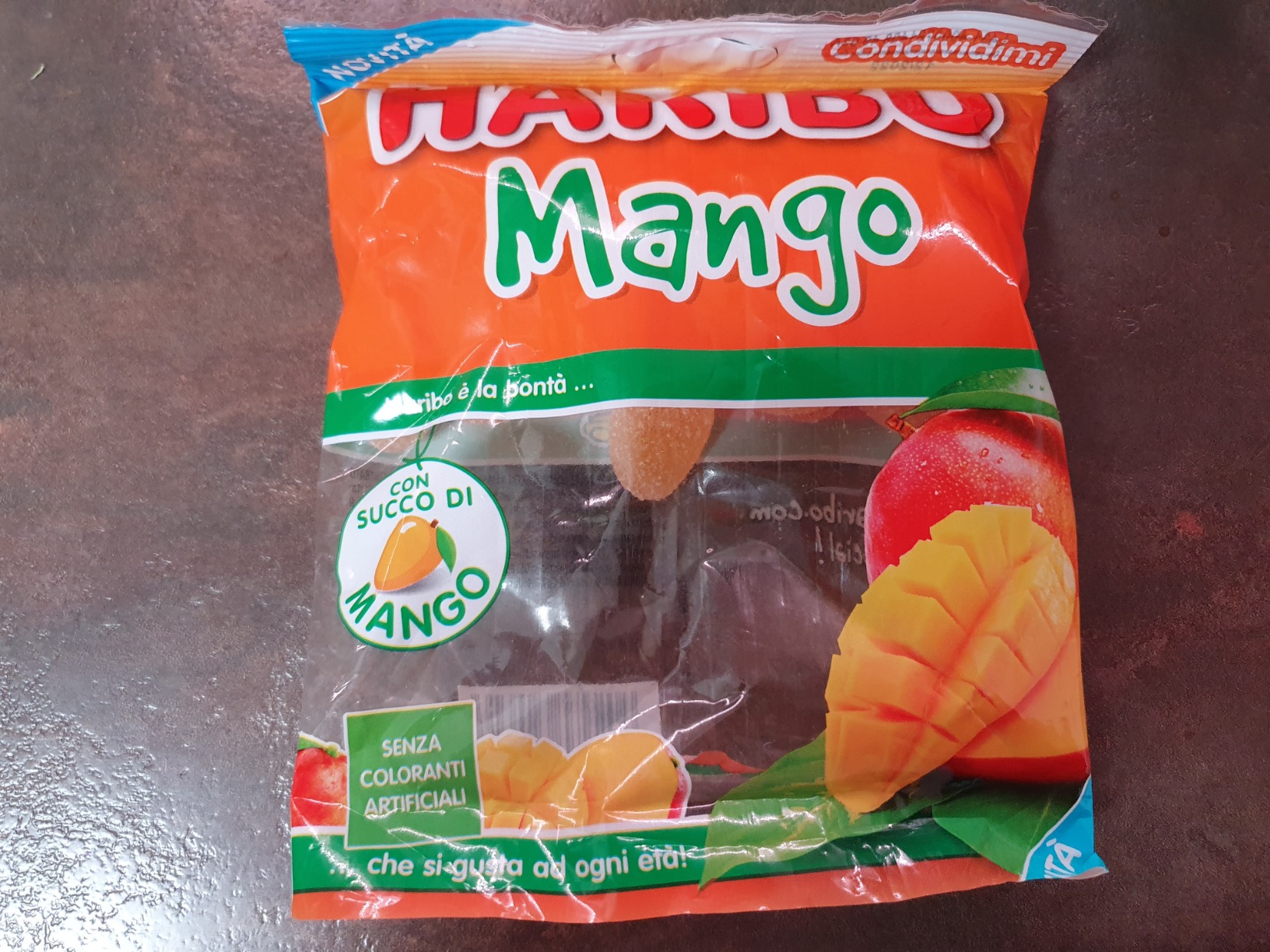 Haribo Mango, Caramelle Gommose, Gusto Mango, Ideali per Feste e Dolci Momenti di Relax - 175gr ...