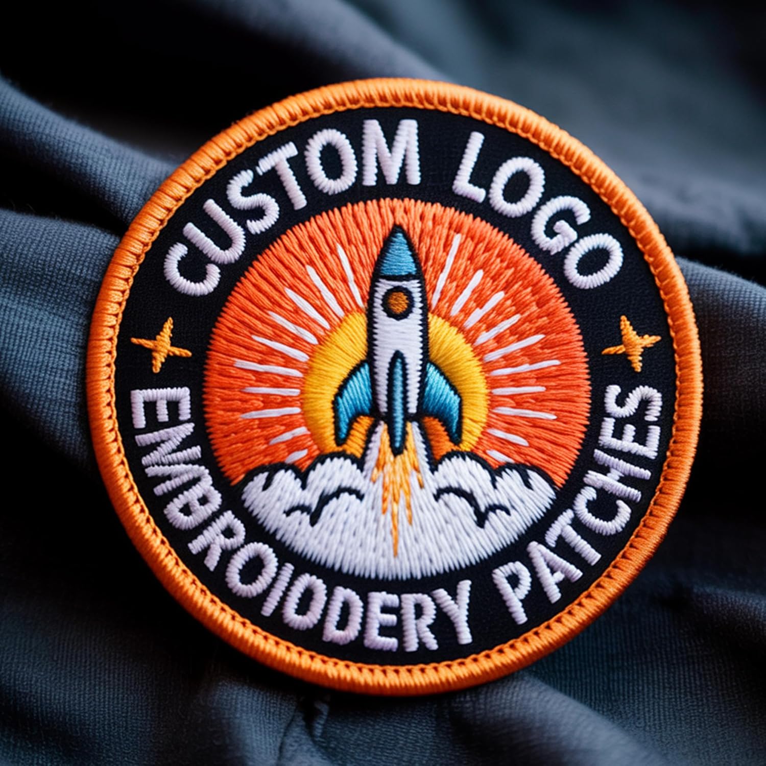 Amazon.com: Personalized Embroidered Logo Patches – Custom Image or ...