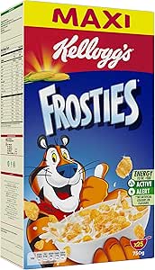 Kellogg's Frosties Cereal | 750g | Crunchy Cornflakes with Sweet ...