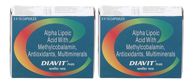 Buy Diavit Plus Capsules 10'S (pack of 2) Online at Low Prices in India ...