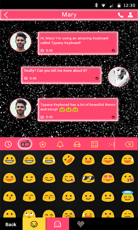 Pink Bow Theme&Emoji Keyboard - App on Amazon Appstore