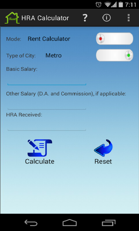 HRA Calculator:Amazon.com:Appstore for Android