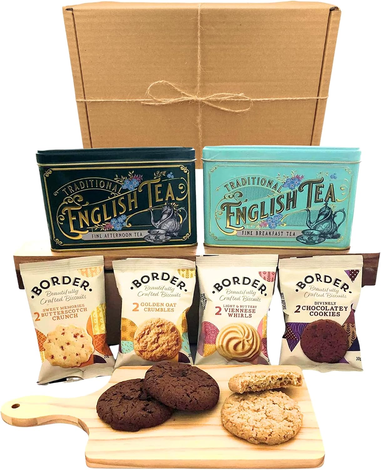 Tea Gift Set Hamper With Luxury Biscuits | Including New English Teas ...