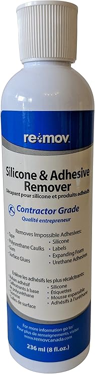 Amazon.com: Re-Mov Silicone and Adhesive Remover 236ml (8 fl oz)