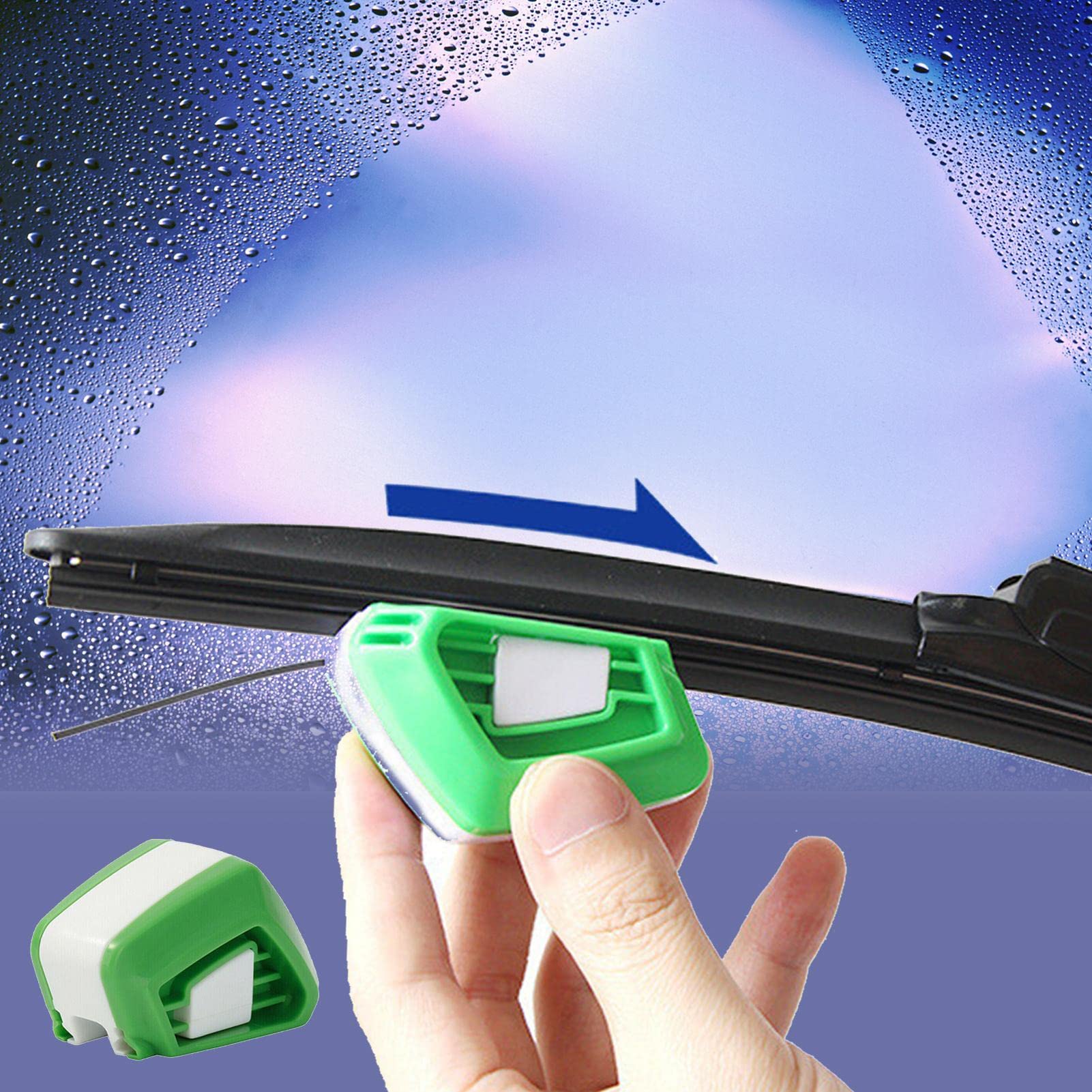 Hxlamzoo 1 PC Car Windshield Wiper Regroover, Cleaning Car Wiper Blade ...