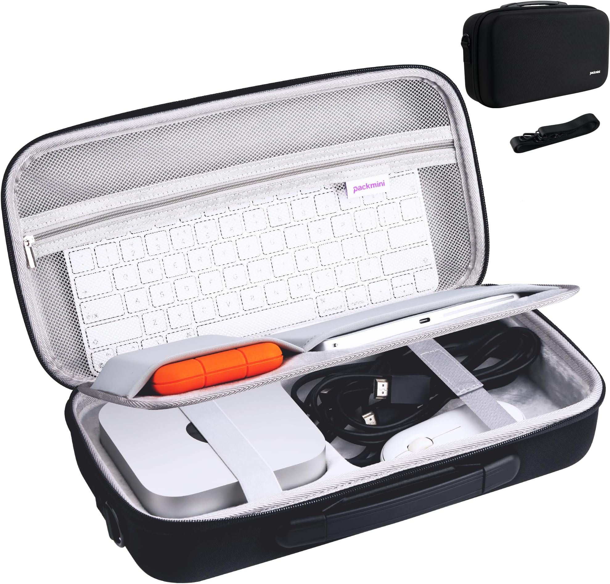 Amazon.com: Travel Case for Apple Mac mini M4/M4 Pro - Mac mini M4 Case ...