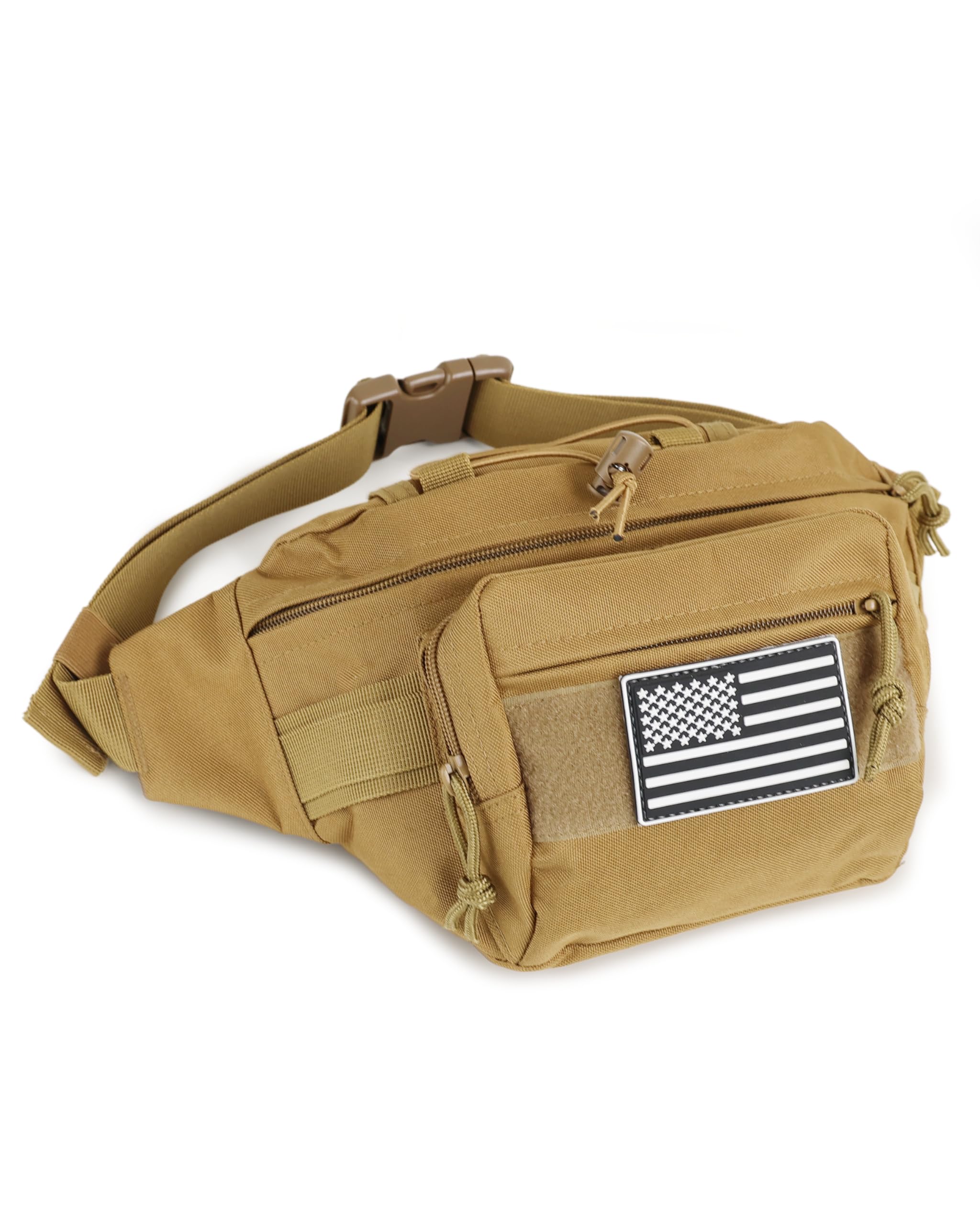 Amazon.com: Movker Tactical Waist Pack for Men, Concealed Carry Fanny ...