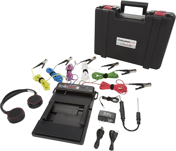 Amazon.com: Steelman Pro SmartEAR 2 Sound and Vibration Detection Auto Diagnostics Tool Kit, 6 ...