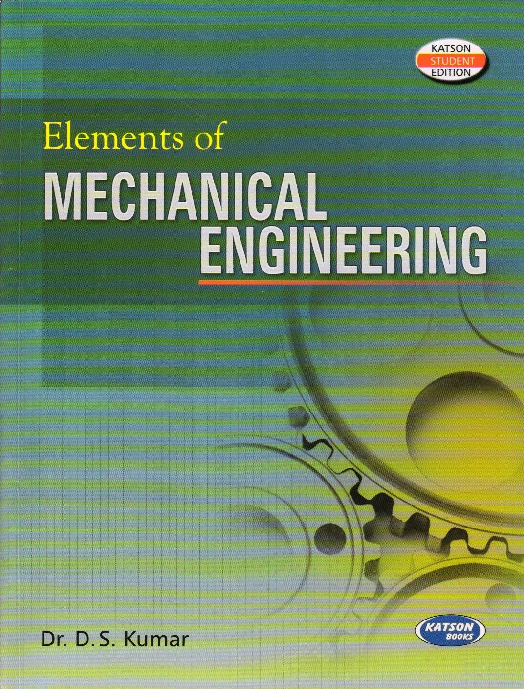 Buy Elements Of Mechanical Engineering (For Ptu) Book Online at Low ...