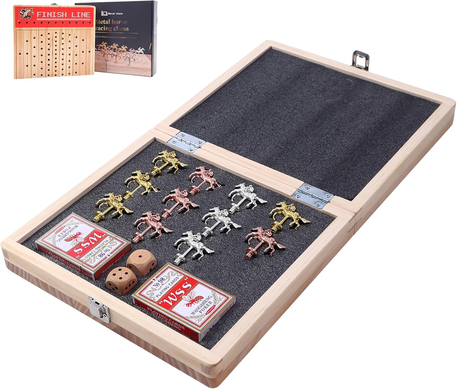 Amazon.com: Nice C Horse Race Board Game, Horse Racing Game, Board Game ...