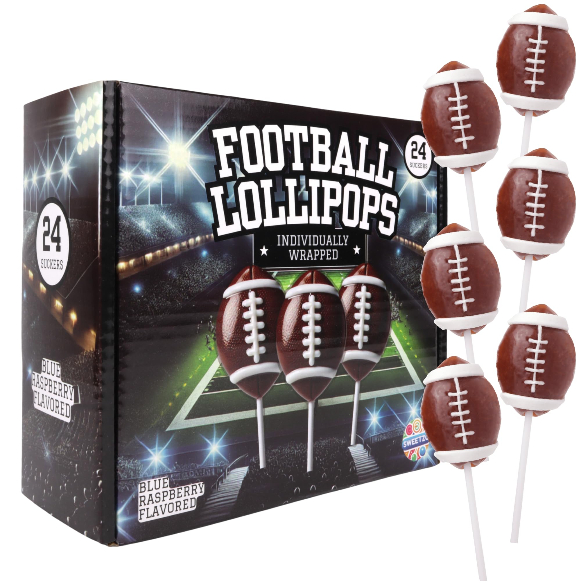 Snapklik.com : Football Lollipops, Individually Wrapped Sports Suckers ...