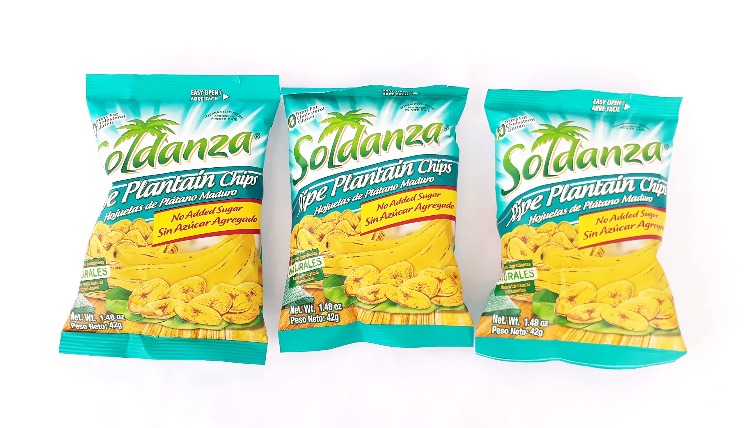Soldanza Ripe Plantain Chips School Office Lunch Travel Snack Pack ...