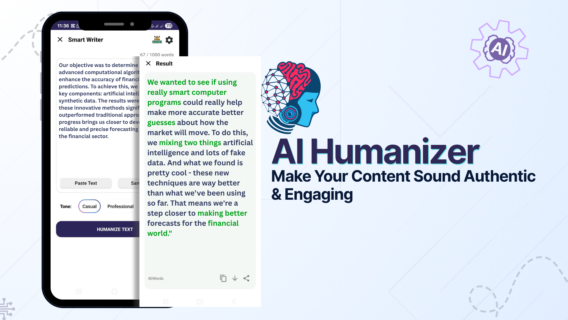 Humanize AI text: AI Humanizer - App on Amazon Appstore