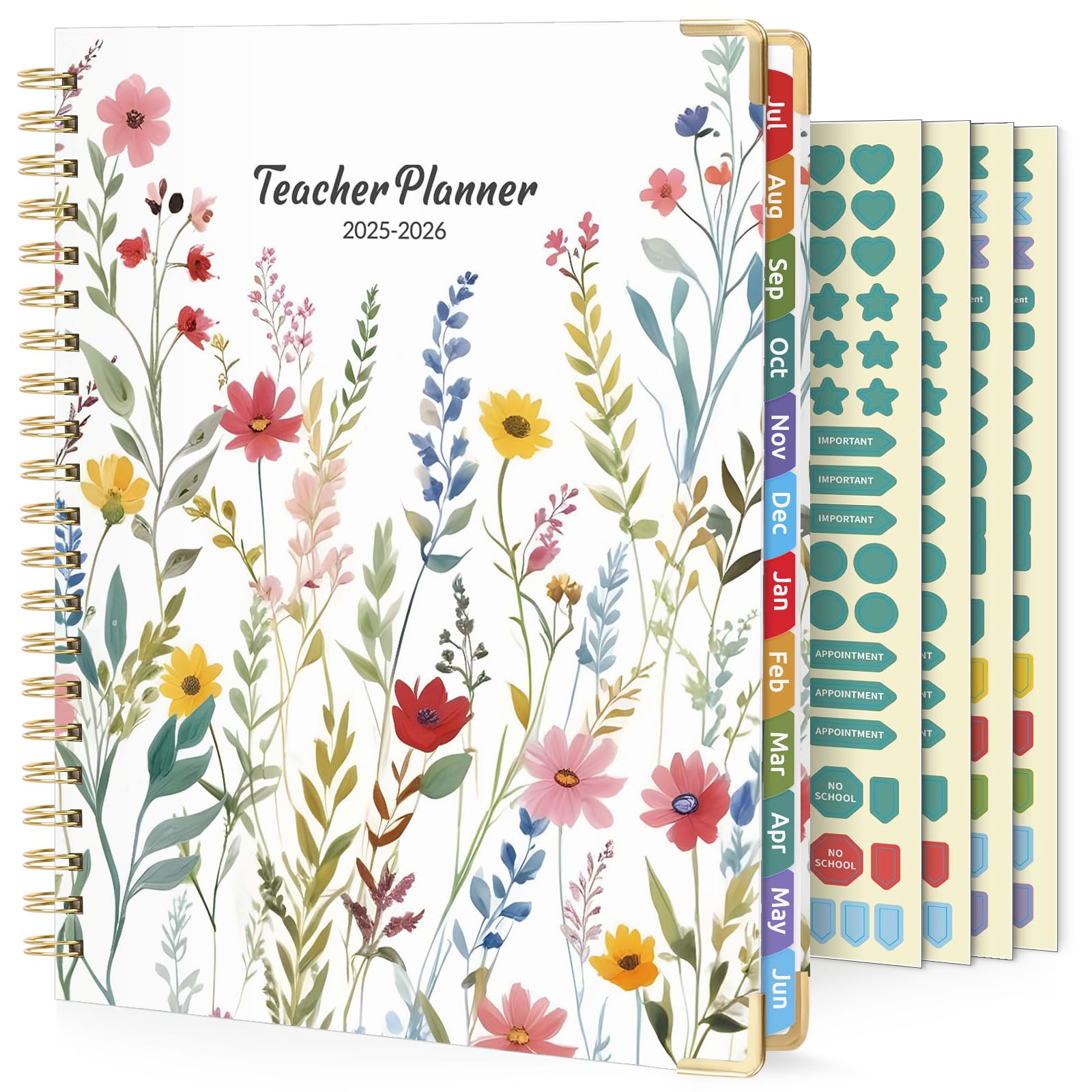 Snapklik.com : Teacher Planner 2025-2026 Academic Year, 8.5" X 11 ...