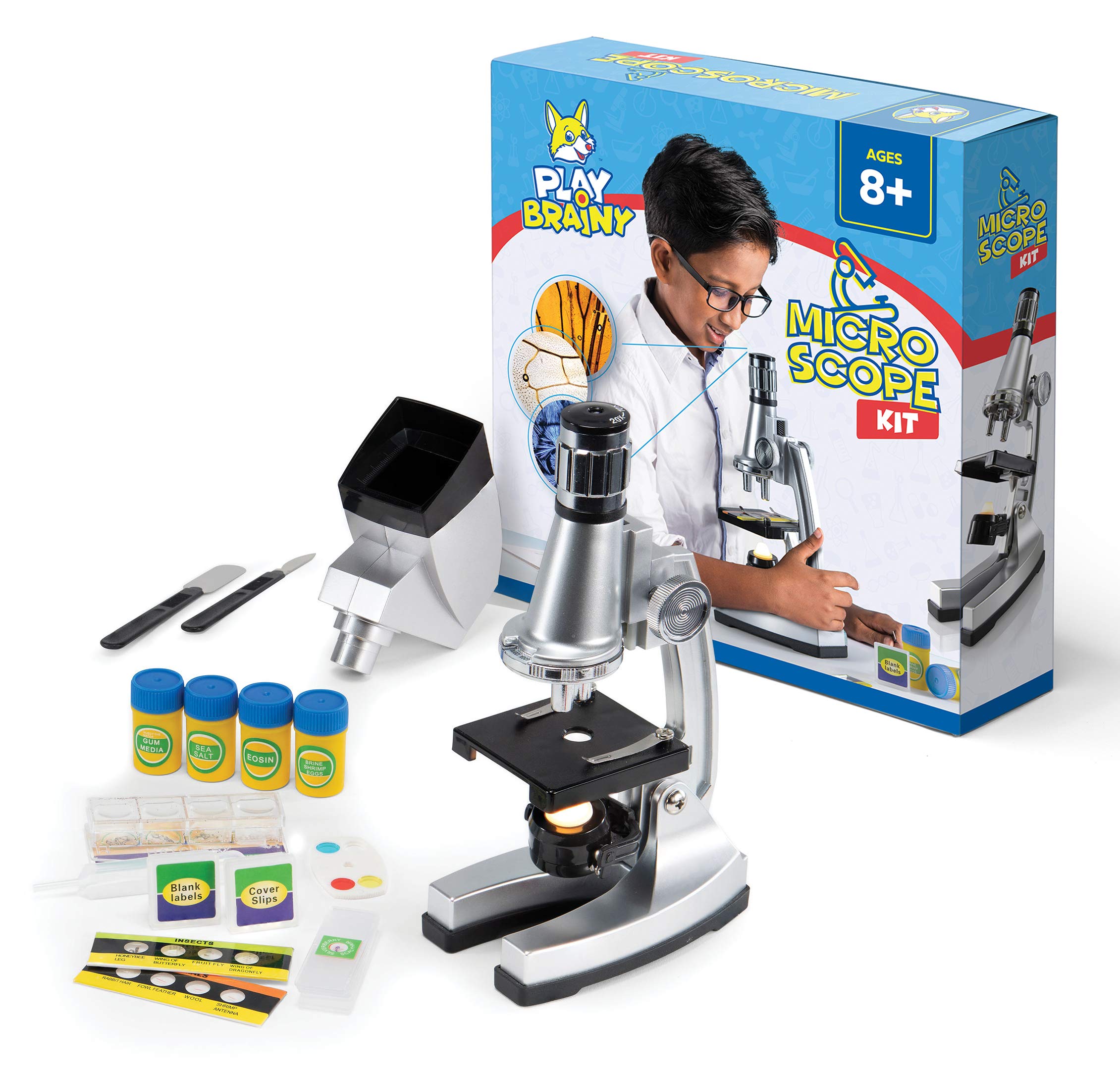 Buy Play Brainy Micro for Kids - 33-Piece Kids Beginner Micro Kit with ...