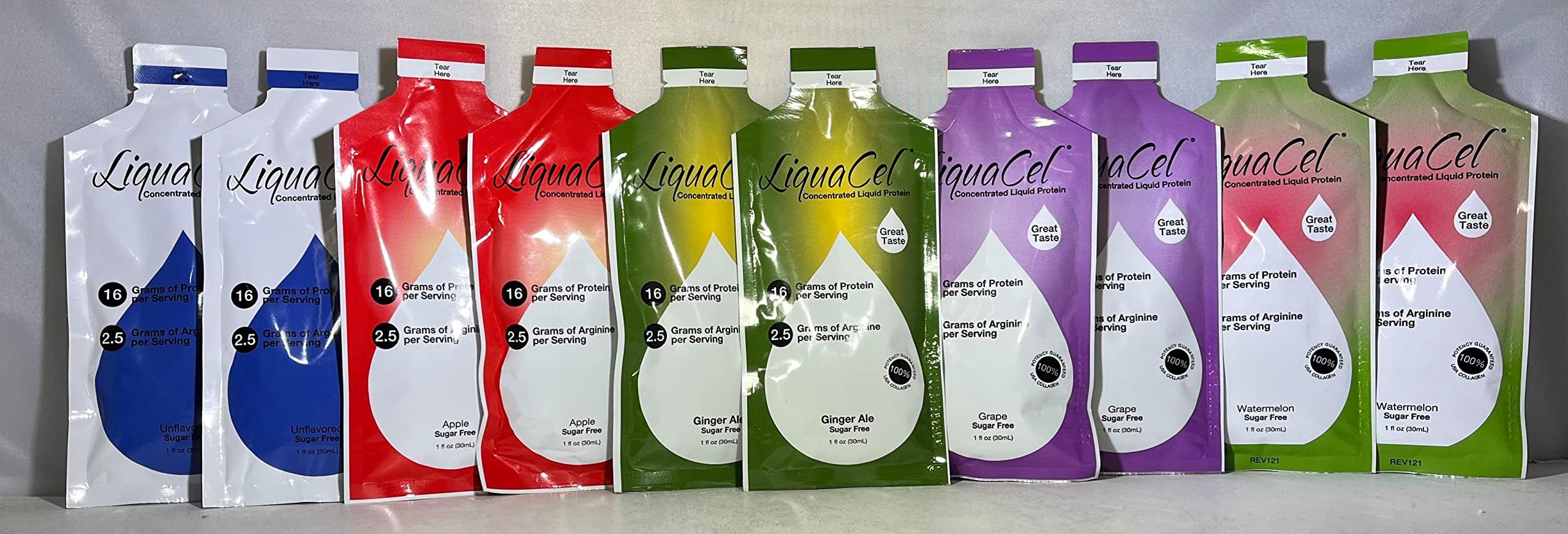 Amazon.com: LiquaCel Concentrated Liquid Protein, Sugar-Free Unflavored ...