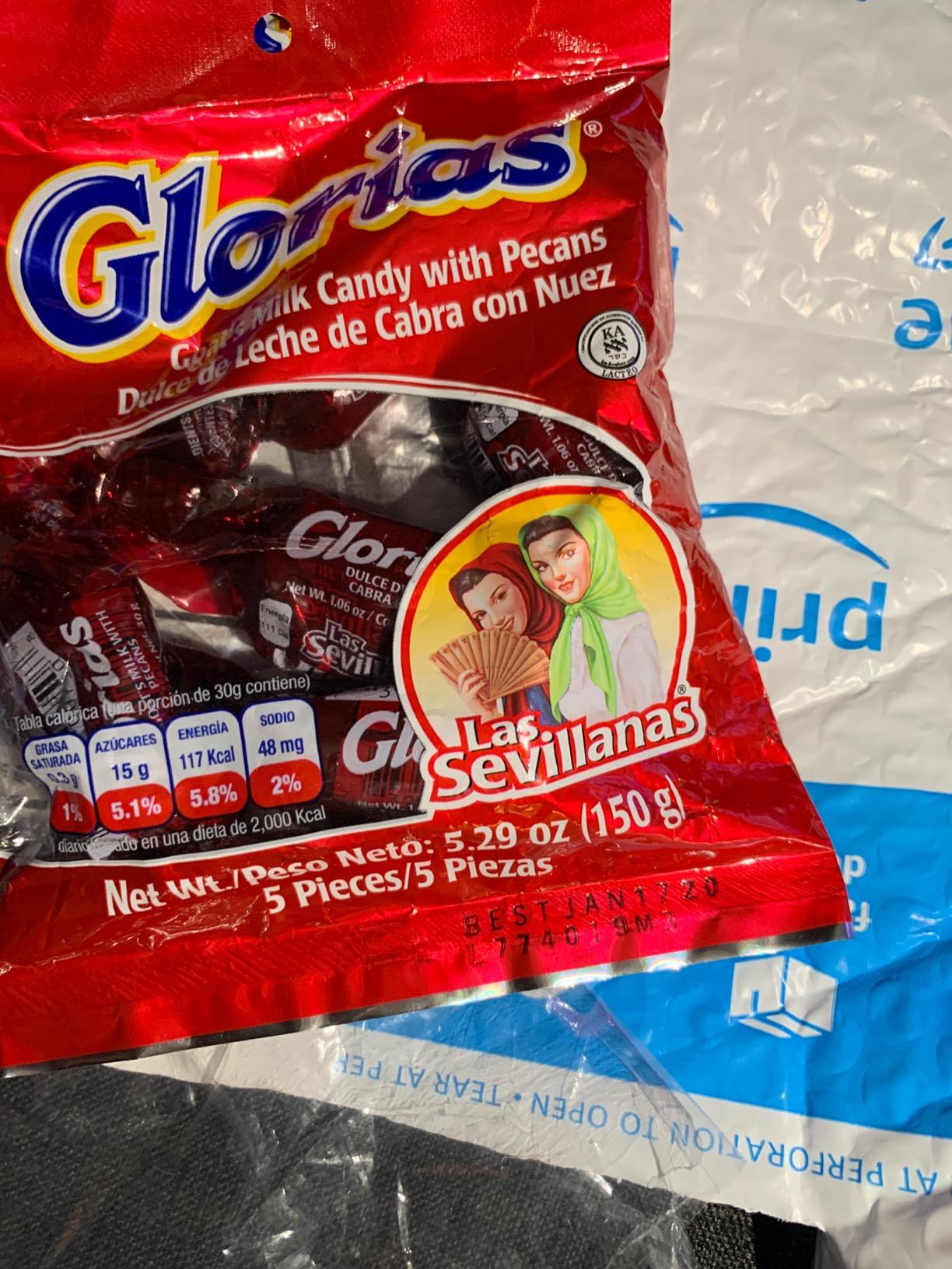 Amazon.com : Glorias Las Sevillanas - Goat Milk Candy with Pecans 15.87 ...