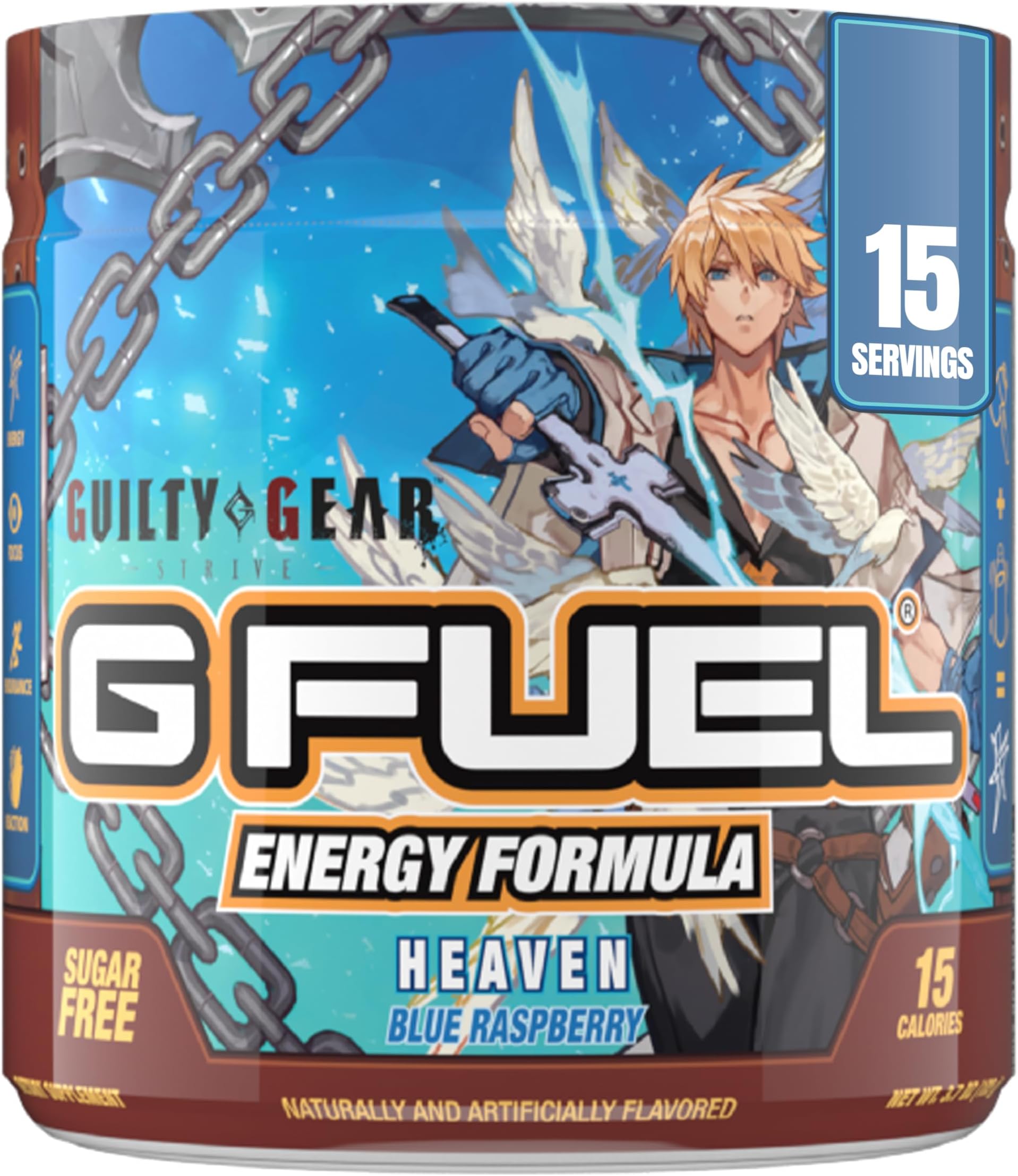 Amazon.com: G fuel Guilty Gear Heaven Energy Drink Powder, Pre Workout ...
