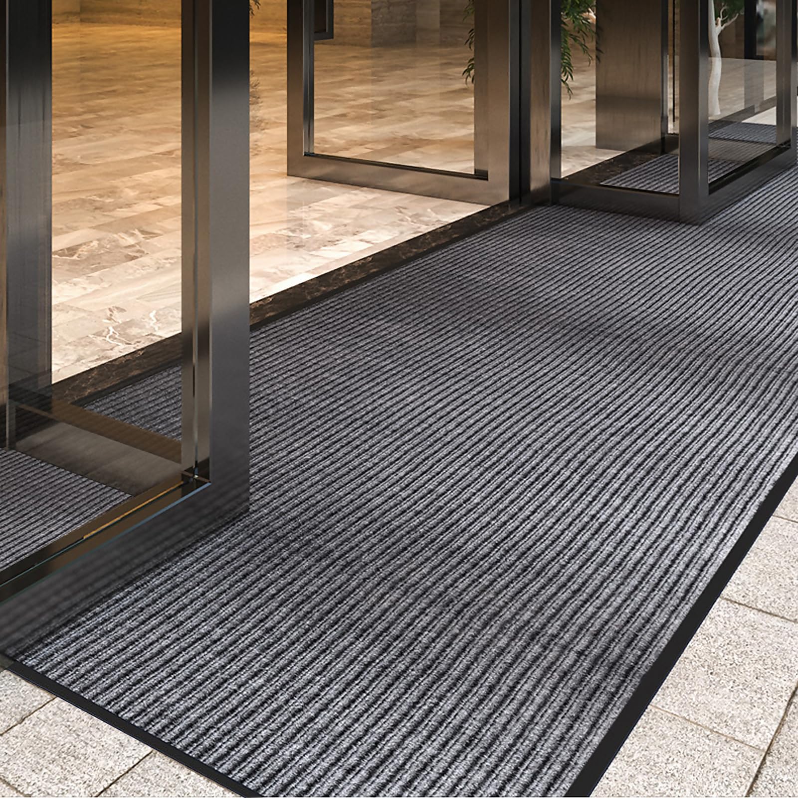 Amazon.com: LVETOLS 4' x 8' Moisture Guard Doormat, Commercial Grade ...