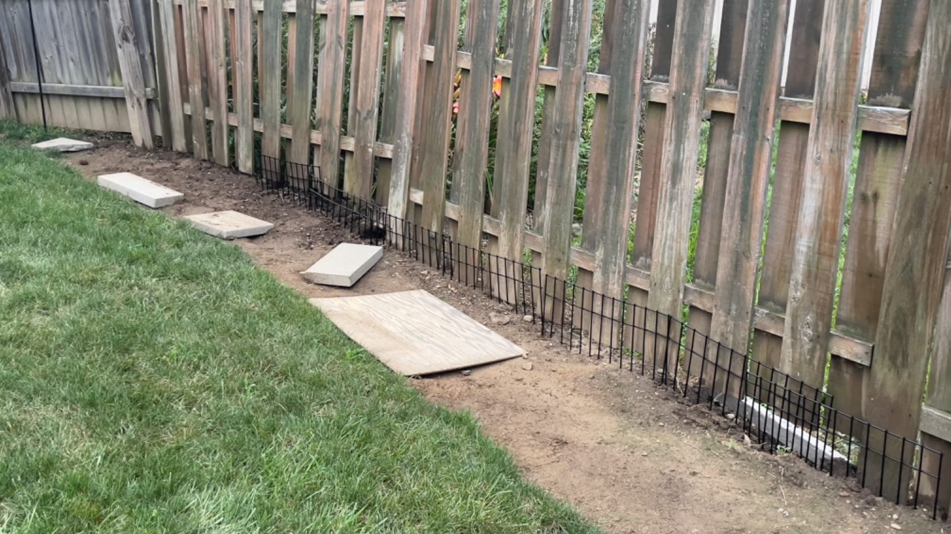 $30/mo - Finance 15 Pack No Dig Animal Barrier Fence, 24×15 Inch Dog ...