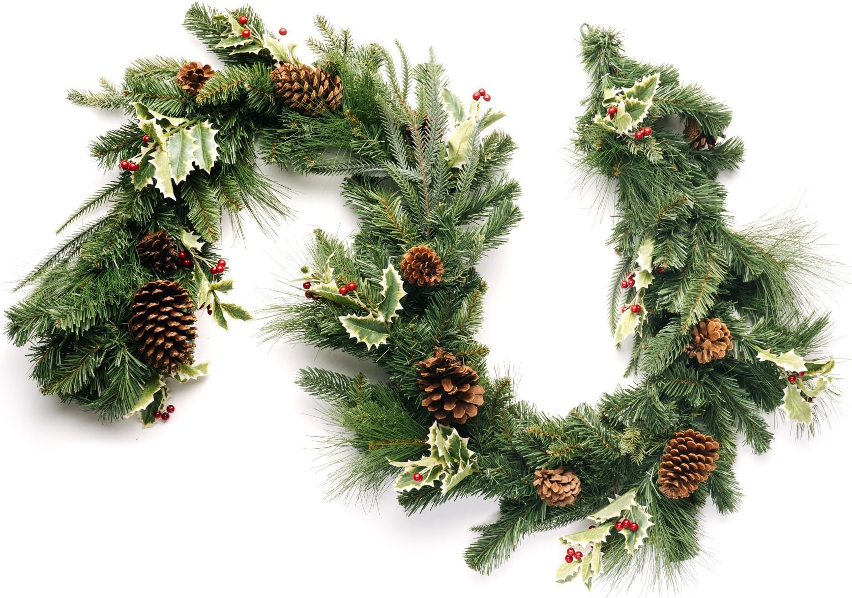 Amazon.com: CraftMore Long Needle Pine Garland 6' : Home & Kitchen