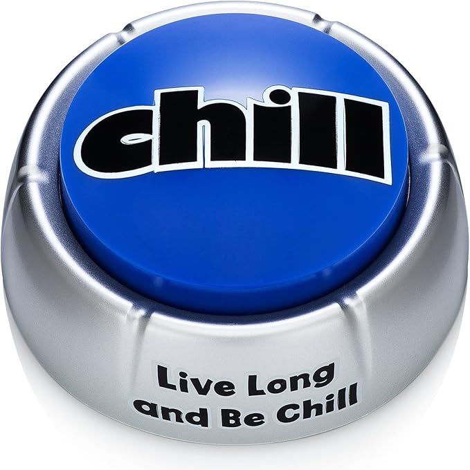 Amazon.com: Chill Button - The Coolest Stress Relief Toy on the Planet ...