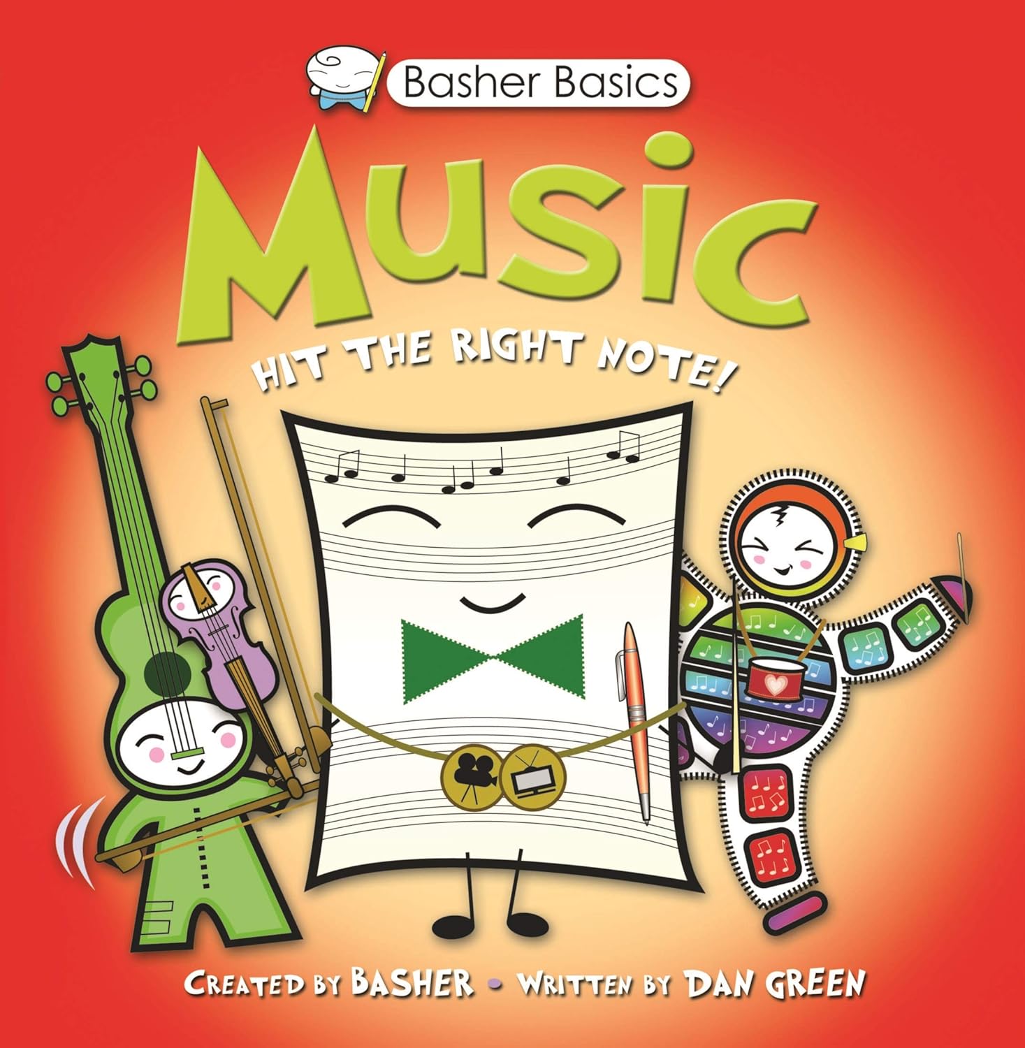 Amazon.com: Basher Basics: Music: 9780753465950: Basher, Simon, Green ...