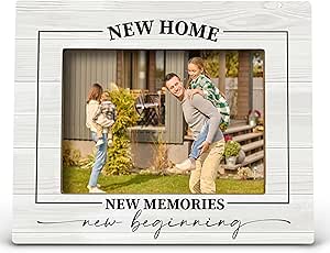 Amazon.com - FONDCANYON New Home Memories Housewarming Picture Frame ...