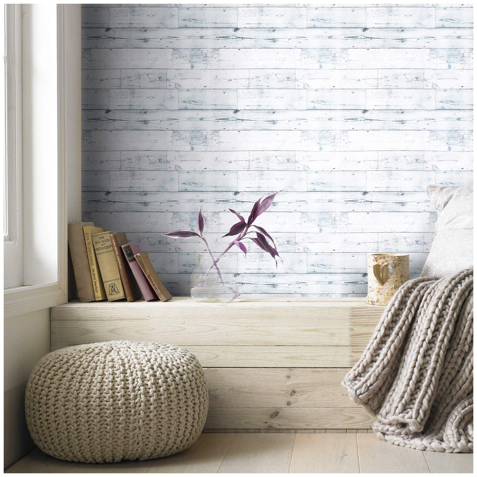 Shiplap White Bright Wood INTERIOR DESIGN: DIY Wood Wall | White