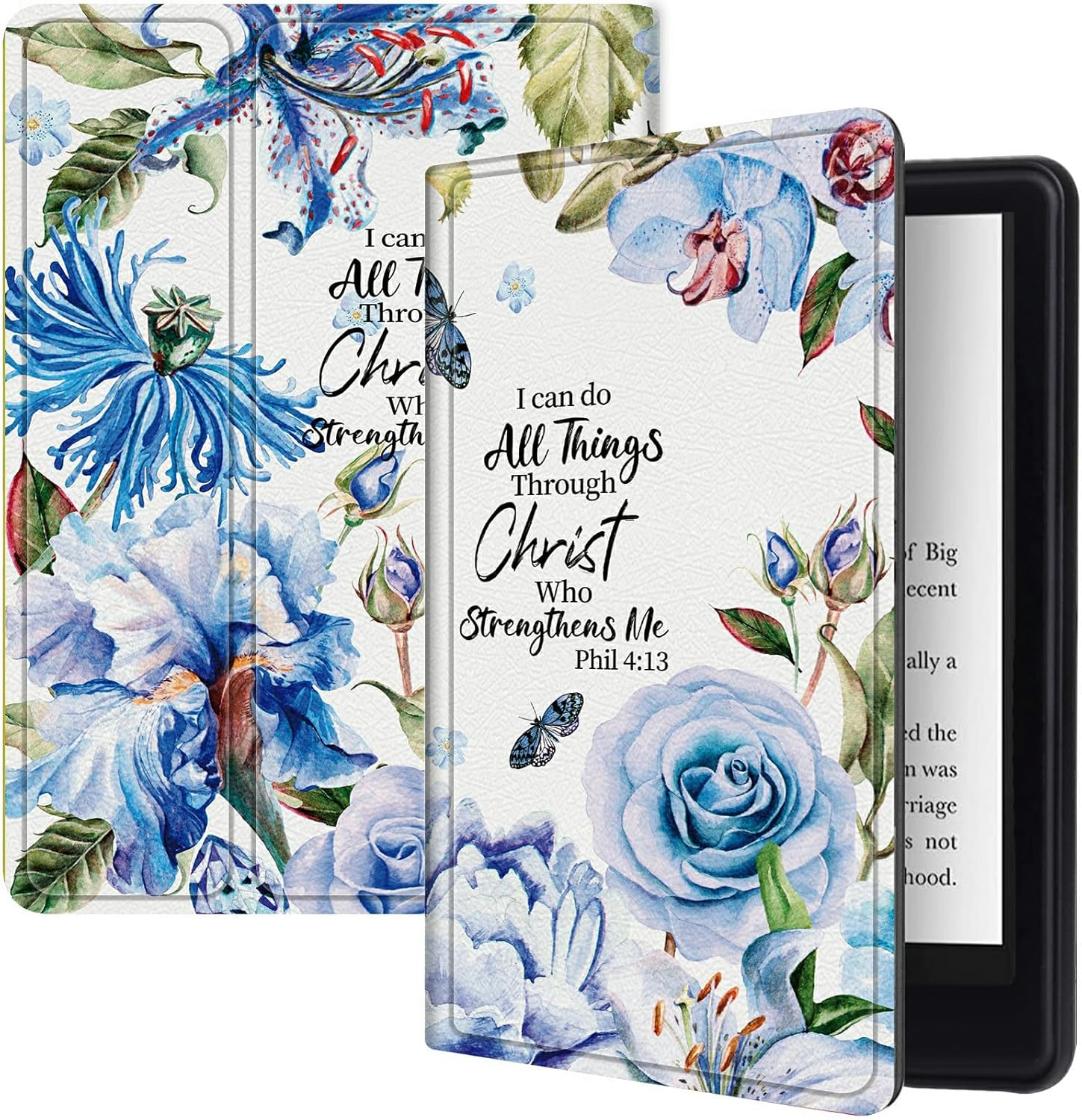 Amazon.com: Bible Blue Case for All-New 6.8 inch Kindle Paperwhite 11th ...