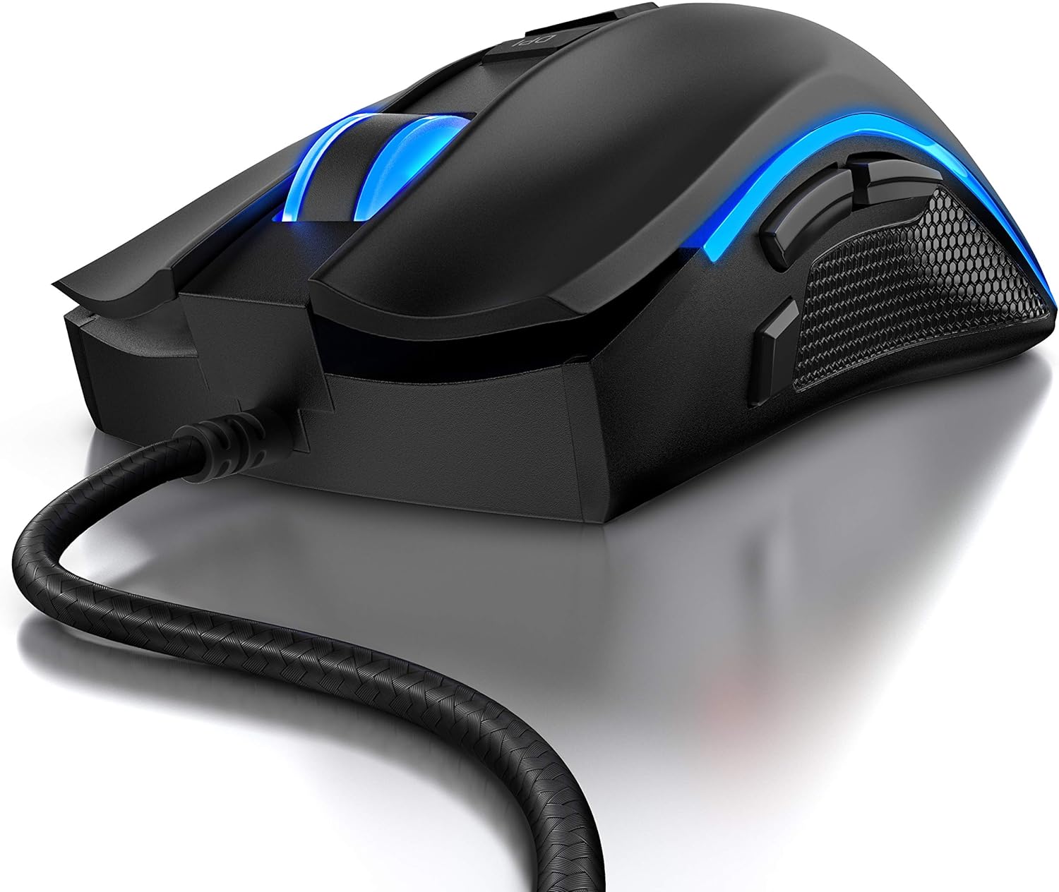 CSL - Gaming Maus PC USB - Mouse Pixart Präzisionssensor - 6 DPI-Stufen ...