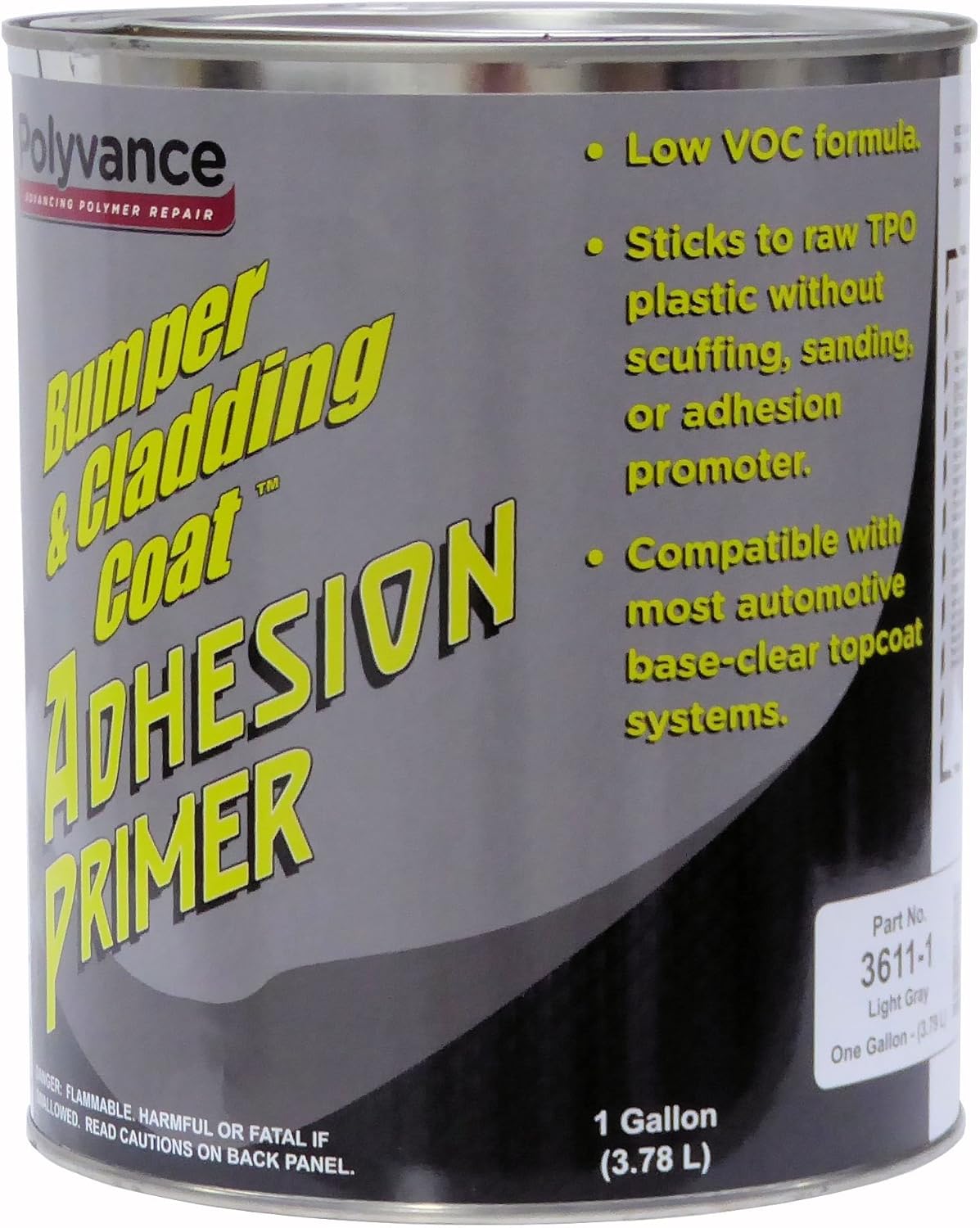 Amazon.com: Polyvance Bumper and Cladding Adhesion Primer, Low VOC ...