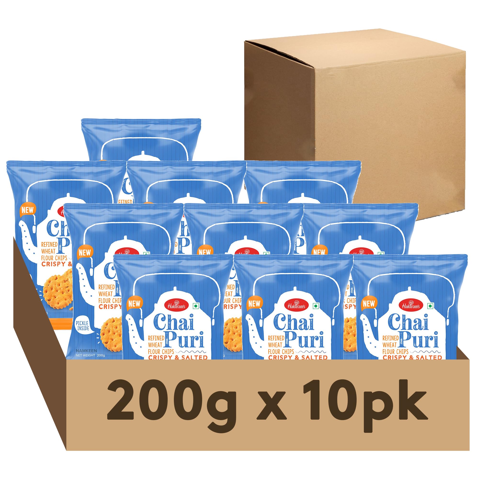 Haldirams Chai Puri 200g, Indian Snacks & Savouries - Namkeen - (Pack ...