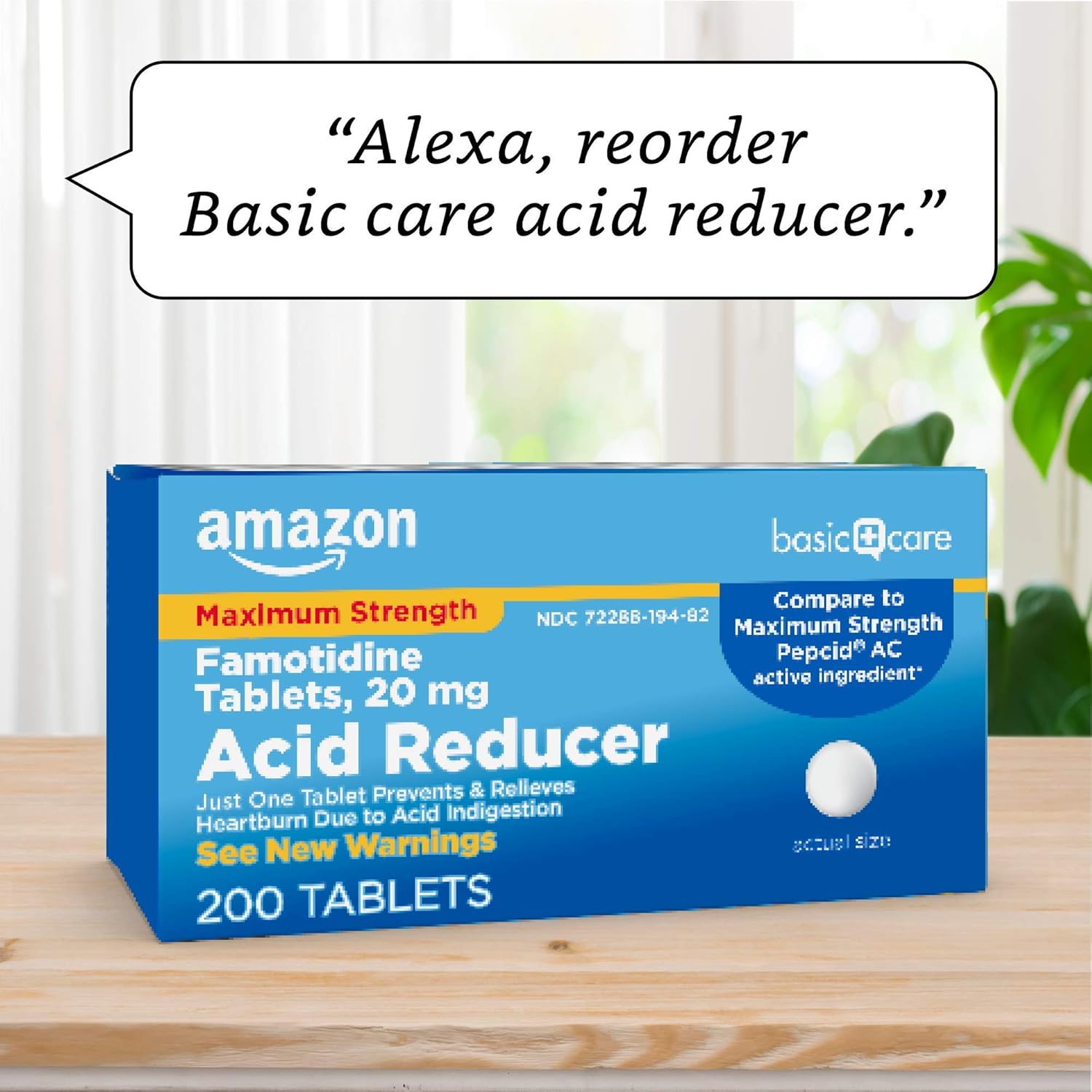 Buy Amazon Basic Care Maximum Strength Famotidine Tablets 20 Mg Acid