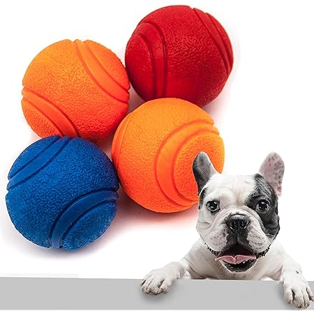 Pet Touch 2 X 5cm Solid Core Rubber Ball HIGH BOUNCING Dog Toys ...
