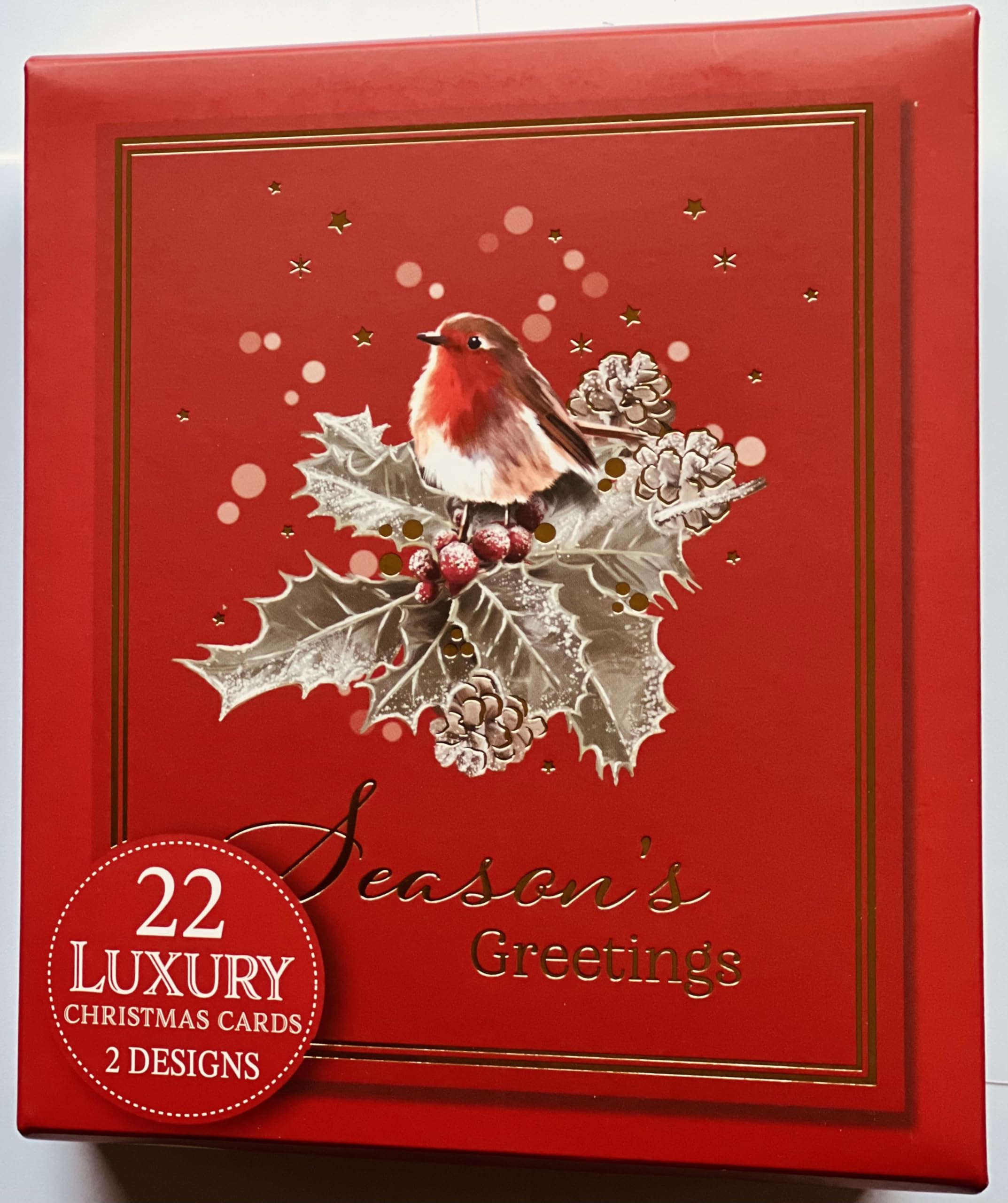 Exclusive Christmas Cards Luxury Single Boxed Christmas Cards
