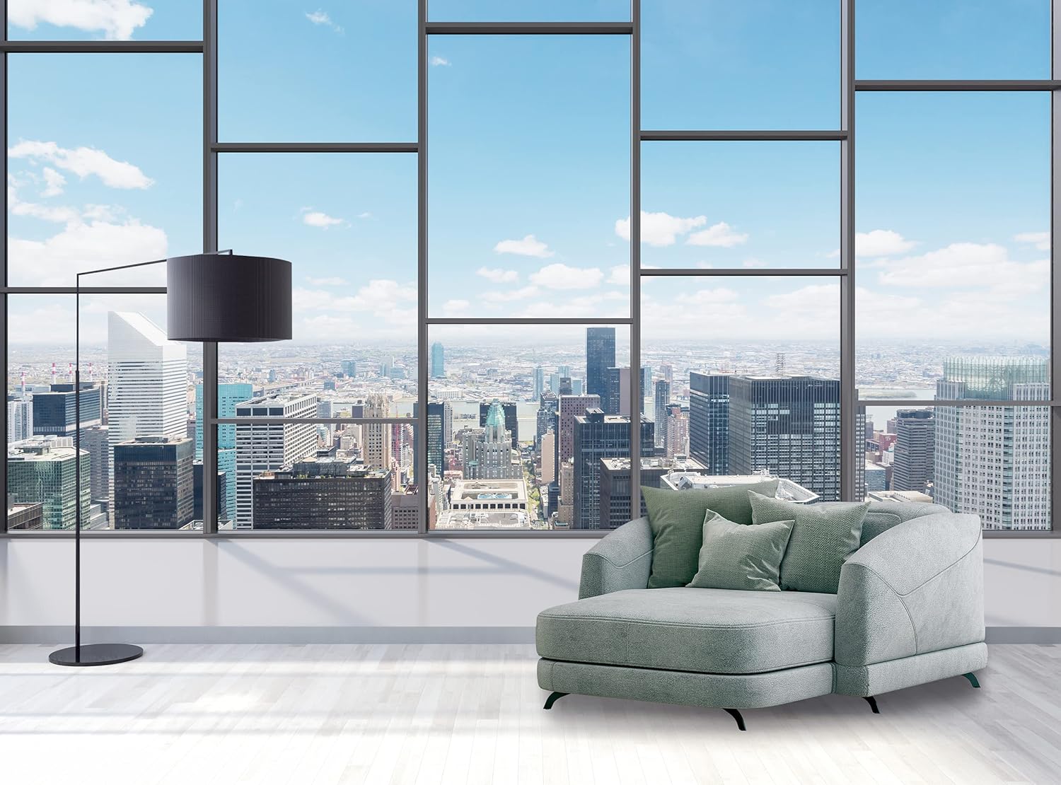 Amazon.com: 3D Window View Wall Mural Photo Wallpaper Skyline City 366 ...