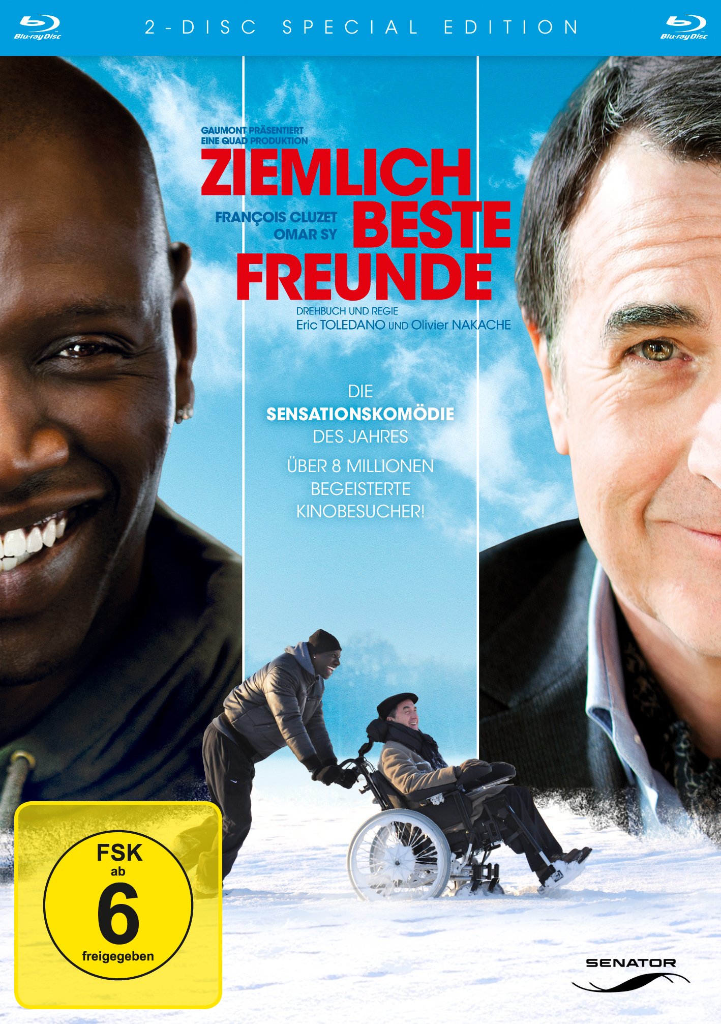 Amazon.com: Ziemlich beste Freunde / Intouchables (2-Disc Special ...
