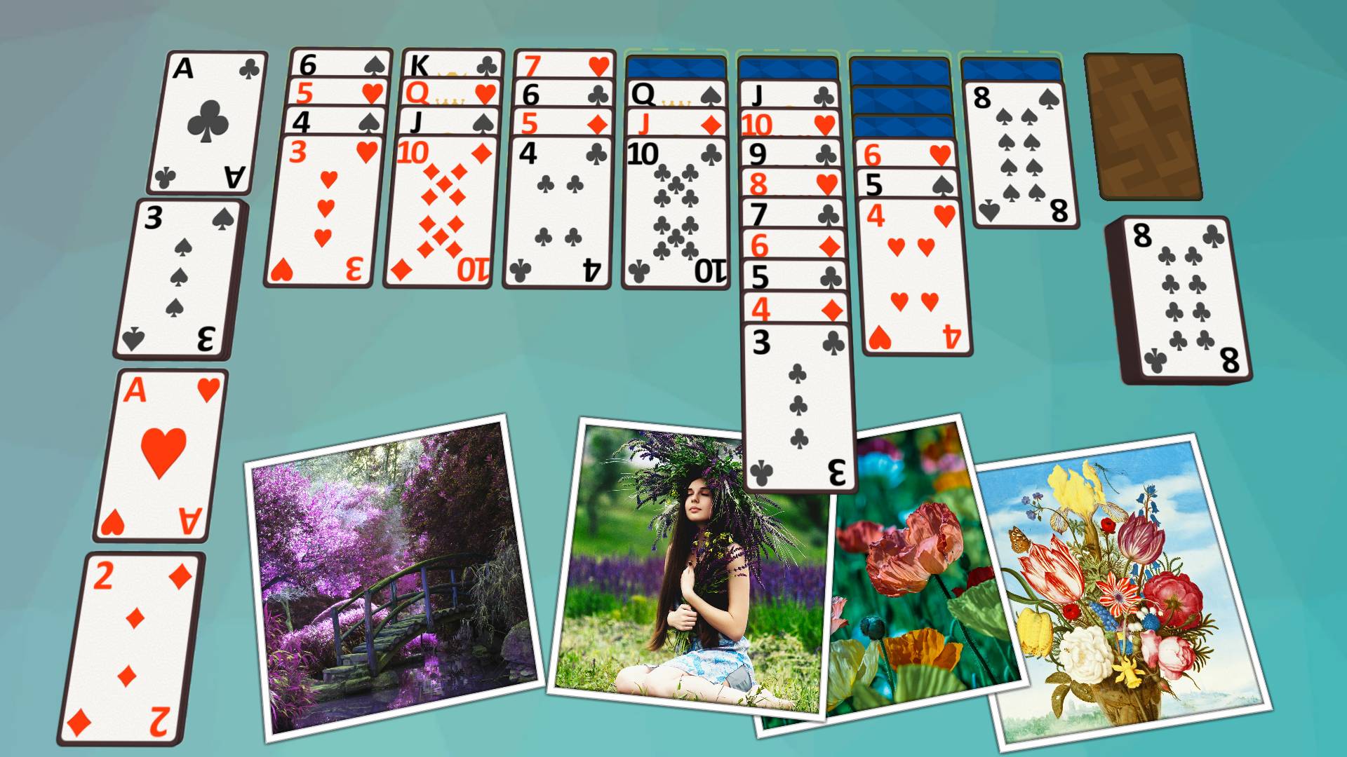 Solitaire Flower Art TV - App on Amazon Appstore