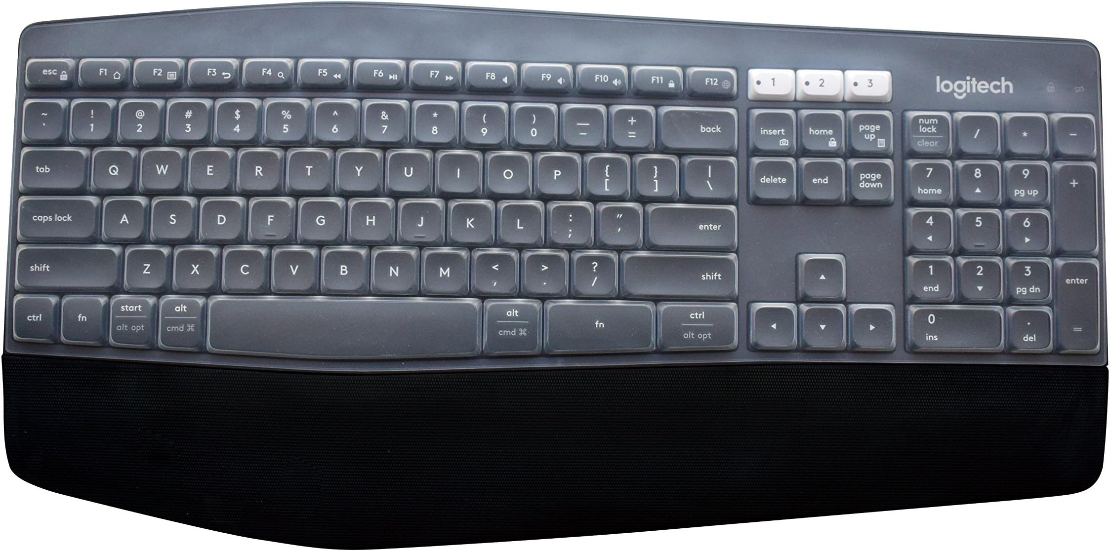 Amazon.com: Keyboard Cover for Logitech K235 MK235 & K375S Wireless ...