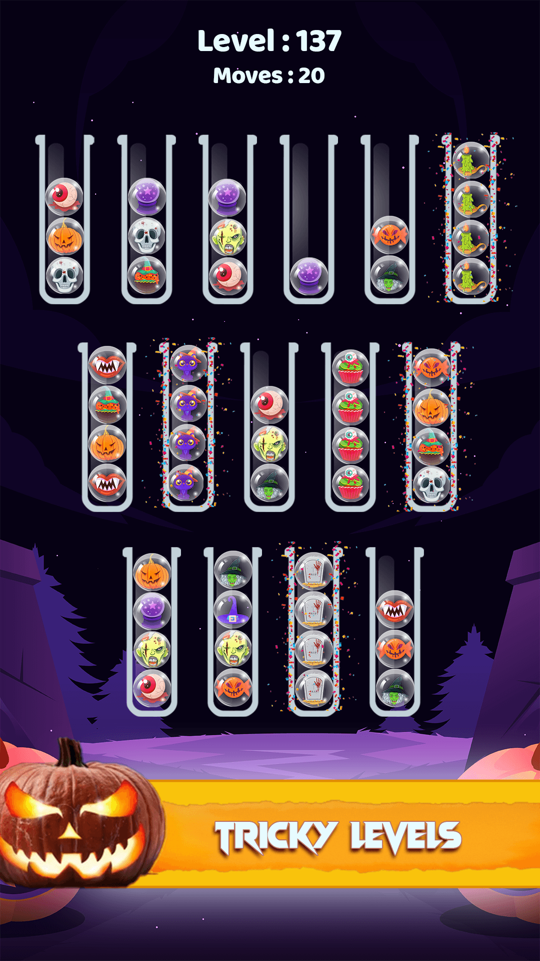 Halloween Sort Color Puzzle Game - App on Amazon Appstore