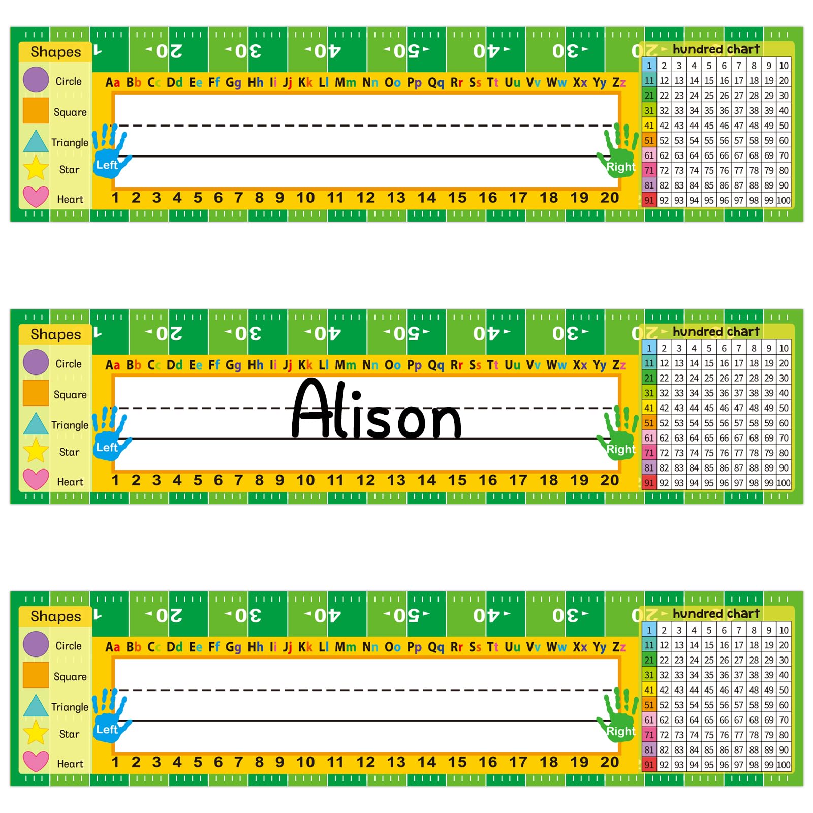 Sports Locker Nameplates