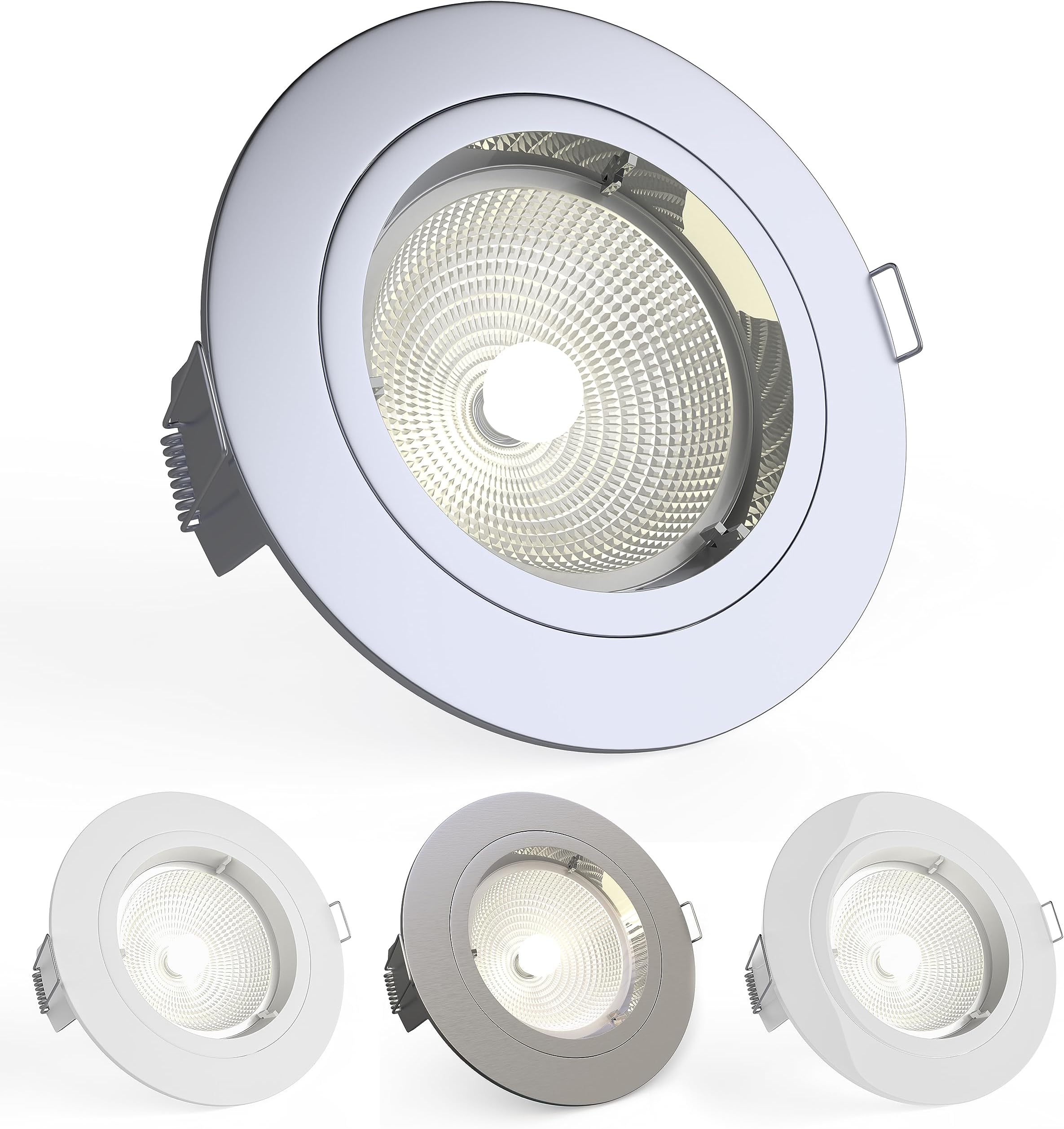 National Lighting Recessed Lighting - Mains Powered LED Spot Lights ...