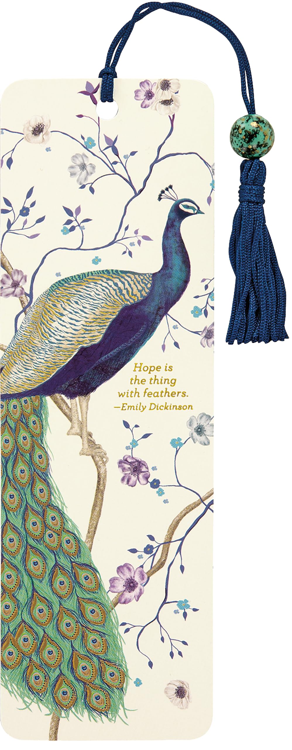 Peacock Beaded Bookmark: Peter Pauper Press: 9781441320148: Amazon.com ...