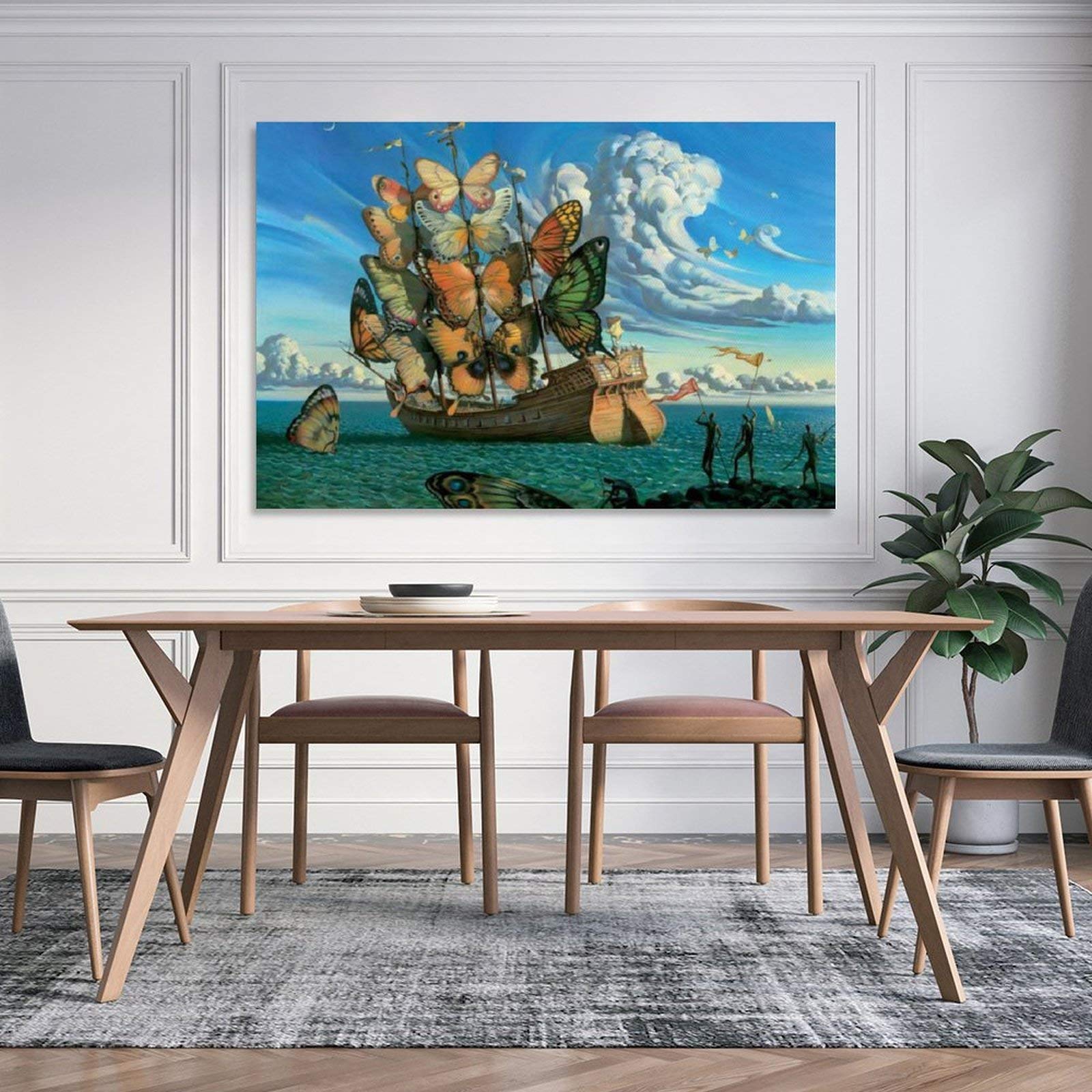 Vladimir Kush Departure Of The Winged Ship