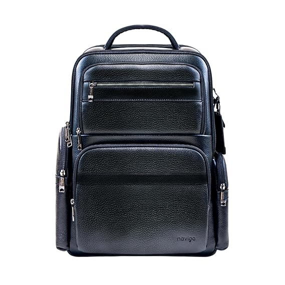Buy Navigo CoPilot Smart Laptop Backpack – Sleek, Cushioned & Ergonomic Bag with 180° Access ...